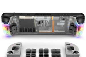 Customizable RGB PC Shells : transparent back plate rgb