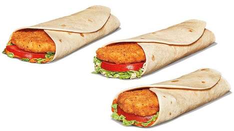 Crispy QSR Snack Wraps : BK Royal Crispy Wraps