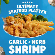 Accessible Summertime Seafood Menus : Garlic & Herb Shrimp