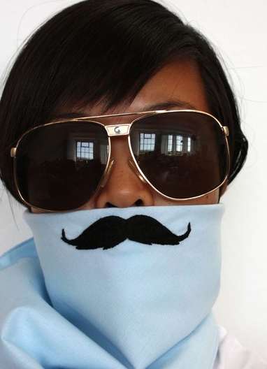 Bandana Mustaches: Cindy Liu Combines Cowboy and Gangsta for Her Retail ...