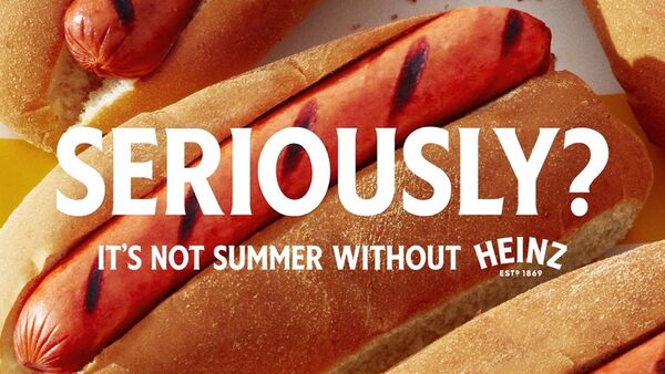 Condiment-Celebrating Hot Dog Ads : Hot Dogs are Not a Contest