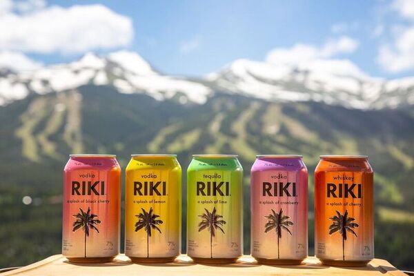 High-ABV Sparkling Waters : RIKI Spirits