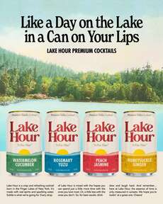 Filmic Sparkling Cocktails : Lake Hour