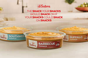 Collaboration Hot Sauce Hummuses : Sabra hummuses