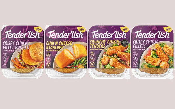 Crispy Meat-Free Chicken Products : Tender’lish