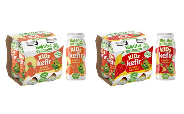 Kid-Friendly Kefir Drinks: Biotiful Kids Kefir Comes in Two Fruity ...