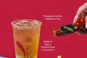 Spicy Tropical Iced Teas : Pineapple Lychee Habanero Tea