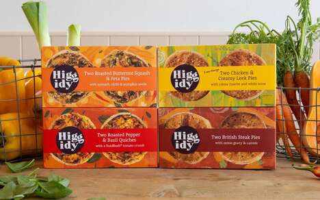 Ready-to-Bake Frozen Pies : Higgidy frozen range