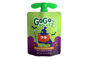Squeezable Seasonal Snack Pouches : GoGo squeeZ snack pouch