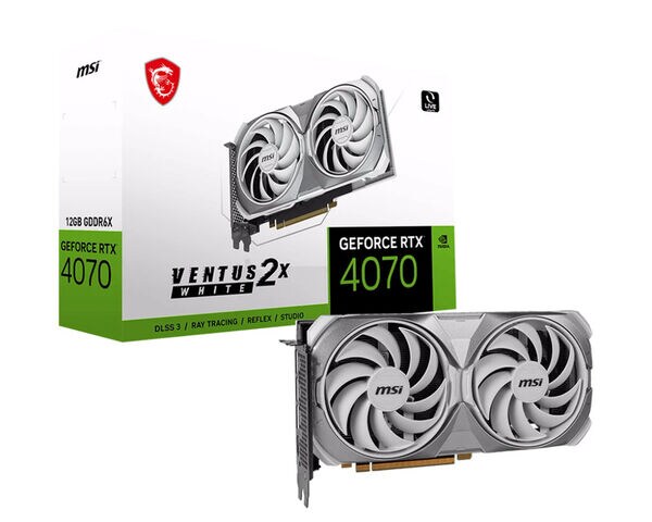 Powerful White-Colored GPUs : rtx 4070 ventus