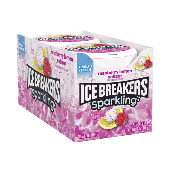 Seltzer-Infused Breathmints : Lemon Seltzer Sparkling Mints