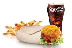 Spicy Chicken Tender Wraps : Nashville Hot Tender Chicken Wraps