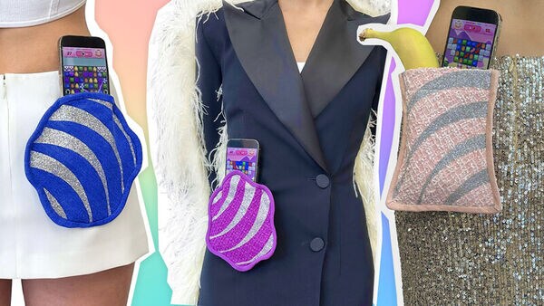 Attachable Candy-Shaped Pockets : Christian Cowan SS 24