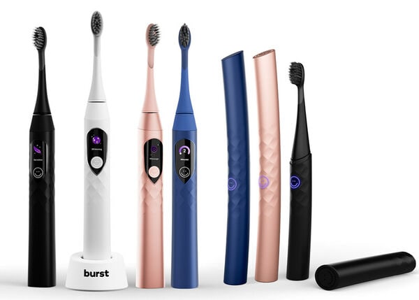 Compact Curved Toothbrushes : Curve Sonic Toothbrush