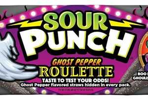Spicy Candy Challenges : Sour Punch Ghost Pepper Roulette