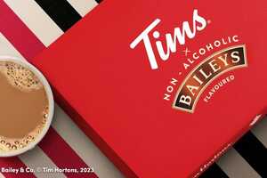 Co-Branded Cafe Menus : Tim Hortons and BAILEYS