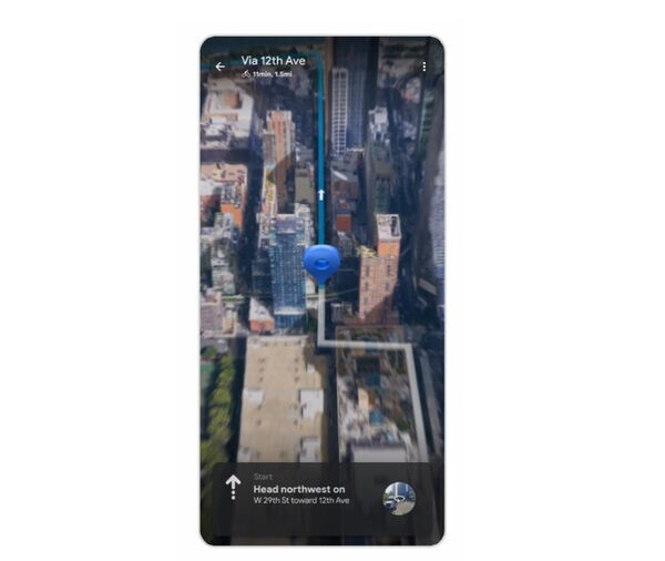 AI-Enhanced Map Softwares : google maps ai