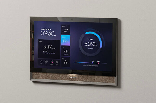Smart Home Control Displays : Kocom The Frame