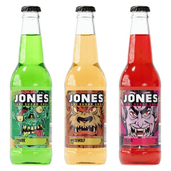 Spooky Halloween-Themed Sodas : JONES Halloween sodas