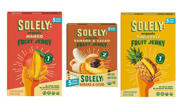 Cold-Pressed Fruit Jerky Snacks : Solely Fruit Jerky Multipacks