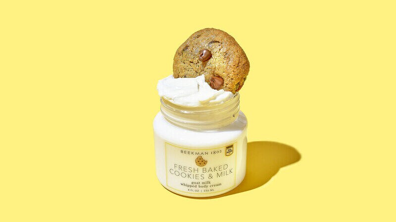 Cookie-Themed Milky Bodycare : Beekman 1802 Beauty x Nestlé Toll House