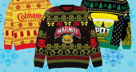 Festively Branded Sweater Collections : Unilever and notjust
