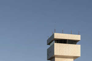 Stacked Pebble-Inspired Towers : calais port tower
