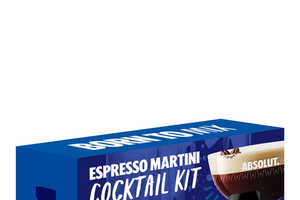 Ready-to-Mix Espresso Martini Kits : Absolut x Kahlua espresso martini kit