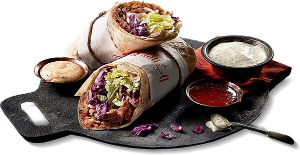 Breakfast-Ready Doner Wraps : Big Breakfast Wrap