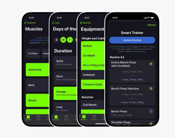 Personalized AI Workouts : smartgym