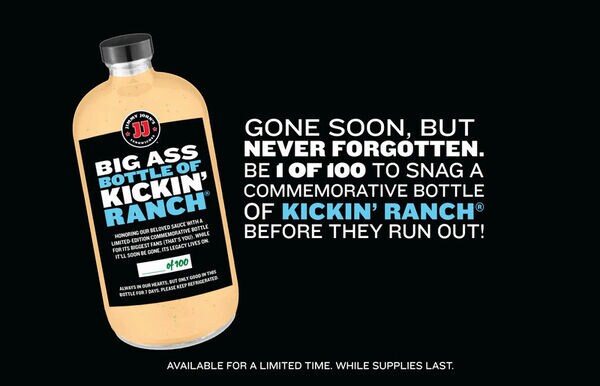 One-Cent Ranch Bottles : kickin ranch