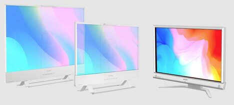 Transparent Display - Brands are crafting clear screens for workplaces ...