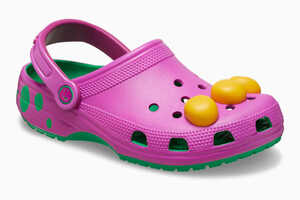 Playfully Collaborative Clog Designs : crocs and barney