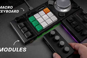 Customizable Creative Keyboards : modular macro keyboard system