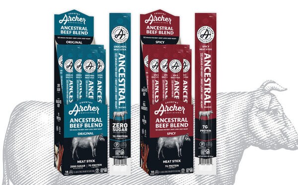 Nutritious Organ Meat Snacks : Ancestral Beef Blend meat sticks