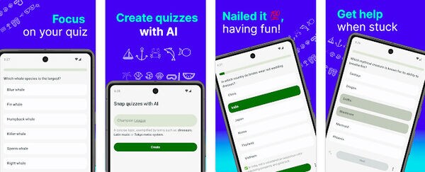 Gamified AI Quizzes : snapquiz