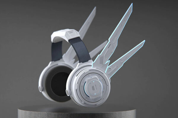 Sci-Fi Mecha Design Headphones : Gundam headphones