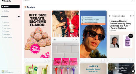 Swipable Curated Ad Inspiration : swipify