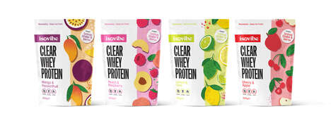 Juicy Refreshing Protein Powders : Clear Whey Protein powder