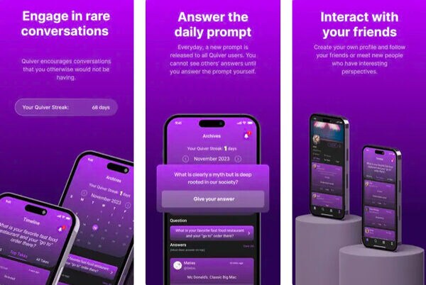 Connection-Building Prompt Apps : Quiver