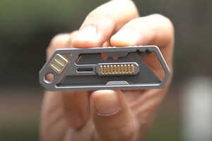 EDC Keychain Utility Knives : titanium keychain utility knife