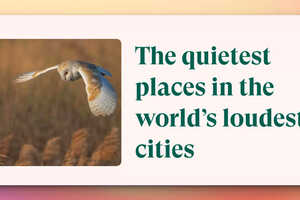 Interactive Quiet-Locating Maps : Quiet Places Finder