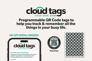 Programmable QR Code Tags : cloud tags