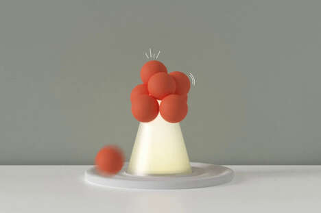 Task-Managing Dynamic Lamps : fall lamp concept