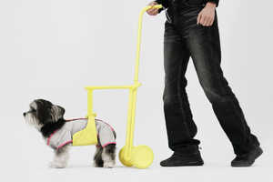 Senior Pet-Friendly Walking Aids : steady walking aid
