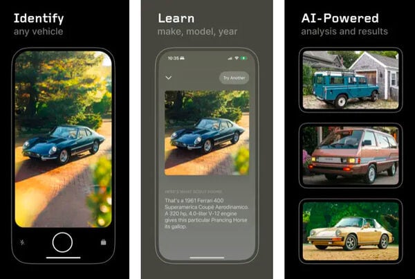Car-Identifying Apps : car-identifying