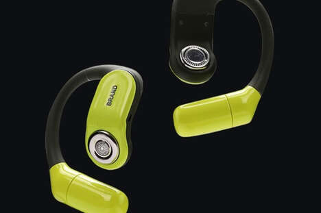 Open-Ear Replaceable Battery Headphones : Sonicwave studio earbuds