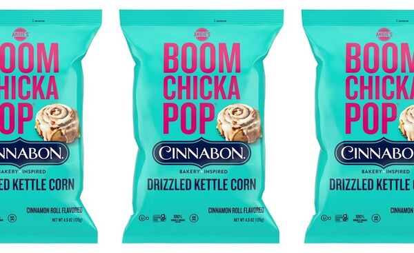 Cinnamon Bun-Flavored Popcorns : Cinnabon Drizzled Kettle Corn