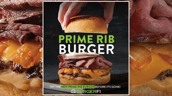 Artisan-Quality Prime Rib Burgers : Prime Rib Burger