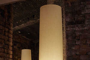 Large Structural Ceramic Lamps : olivia cognet